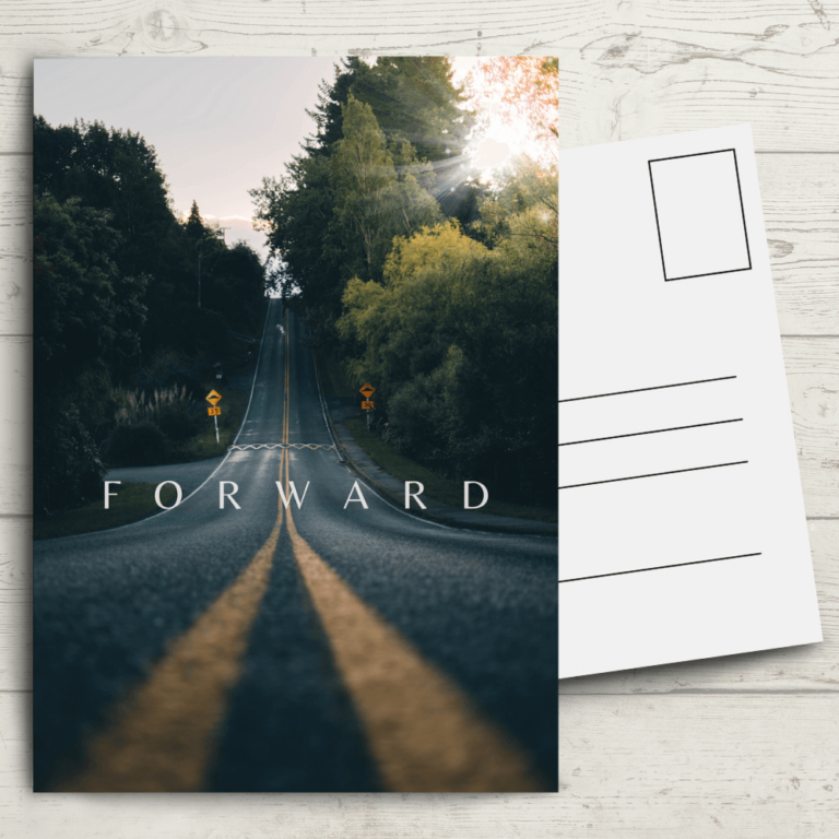 Forward Postkarte by inspird.de | Jetzt entdecken!